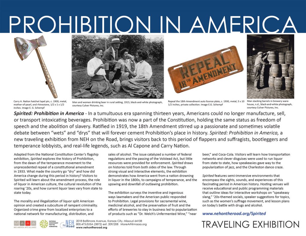 Spirited - Prohibition in America - Ella Sharp Museum