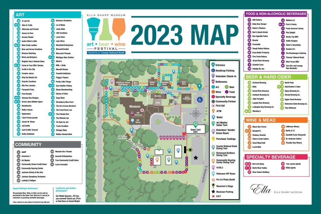 ABWF Map - Ella Sharp Museum