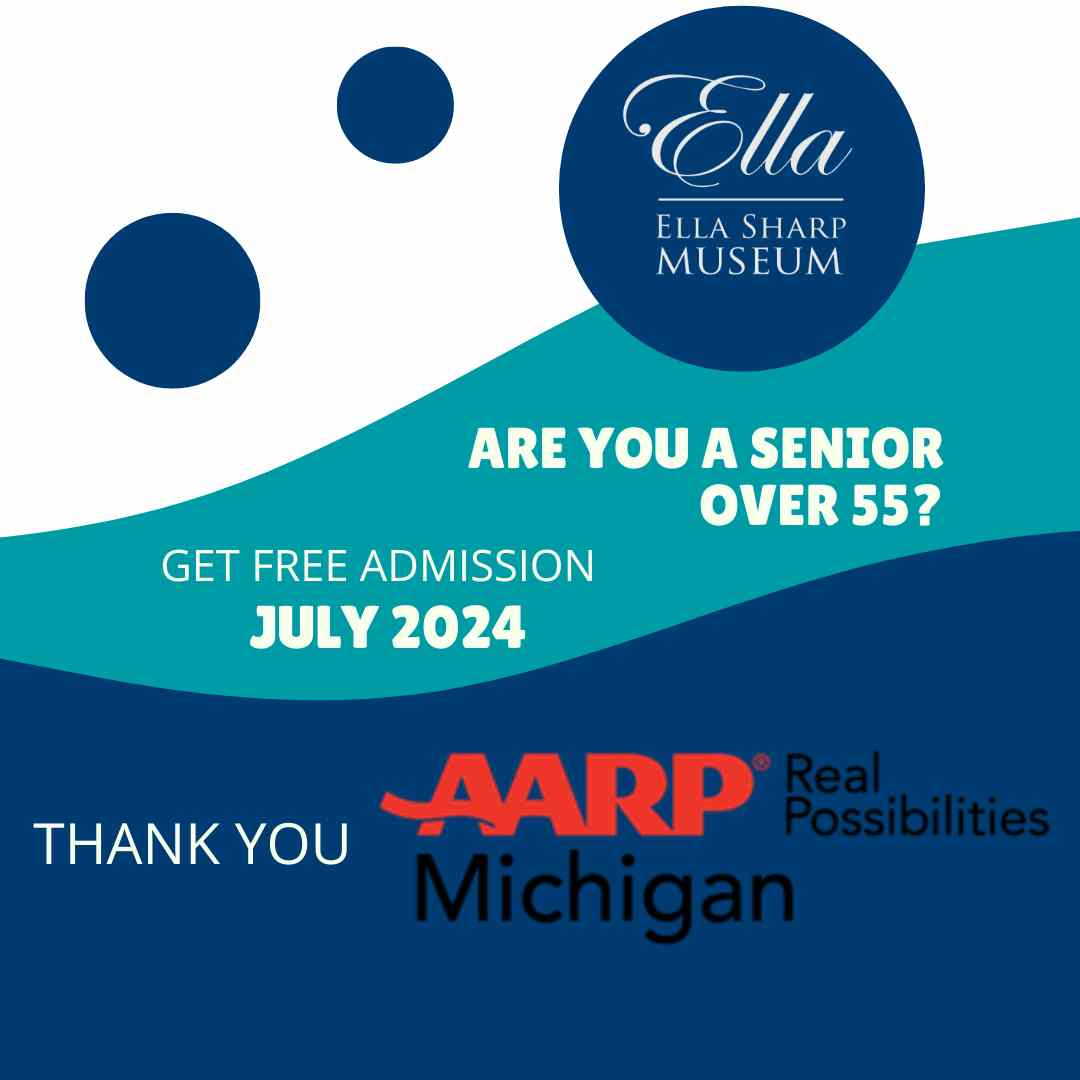 AARP Free Admission - Ella Sharp Museum